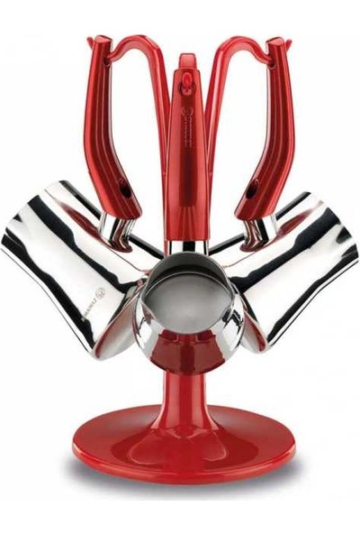 Korkmaz A1224 Rosa Cezve Takımı