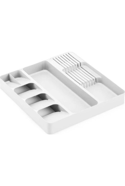 Demet Muka Home Çekmece Içi Kaşıklık Bıçaklık Beyaz