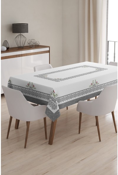 Apakay Özel Tasarım Dijital Baskılı Dertsiz Masa Örtüsü 110X150CM