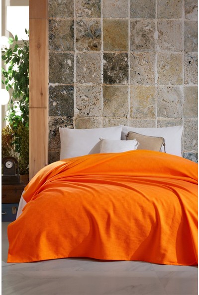 Buanart Pamuk Battal Boy Yatak Örtüsü 240X240 | Elita Buanart Pamuk Battal Boy Yatak Örtüsü 240X240 | Elita