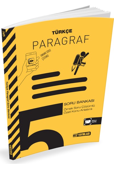 Hız Yayınları 5. Sınıf Türkçe Paragraf Soru Bankası Hız Yayınları 5. Sınıf Türkçe Paragraf Soru Bankası