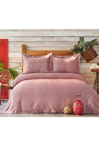 Sarah Anderson Volga Kiremit Çift Kişilik Yatak Örtüsü Takımı Sarah Anderson Volga Kiremit Çift Kişilik Yatak Örtüsü Takımı