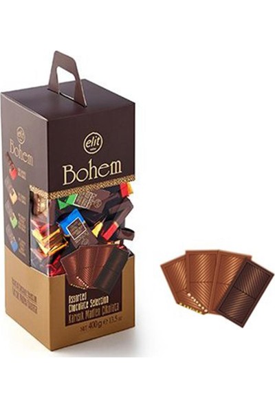 Bohem Madlen Çikolata 400g Glutensiz Bohem Madlen Çikolata 400g Glutensiz
