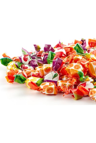 Karışık Meyve Dolgulu Şeker 1 Kg Glutensiz