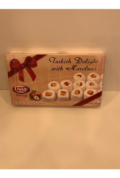 Usaş Fındıklı Paşa Lokum 350 gr Dünya Şekerleme