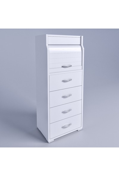 Anadolu Yatak 4 Çekmeceli Ekmeklik Çok Amaçlı Kiler Dolabı