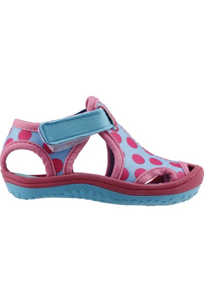 Ayka Trend Kids Puantiyeli Aqua Kız Çocuk Sandalet Panduf Ayakkabı