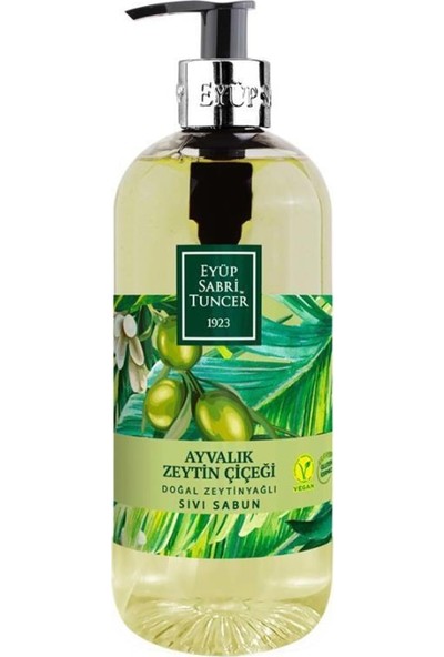 Ayvalık Zeytin Çiçeği Doğal Zeytinyağlı Sıvı Sabun 500 ml Ayvalık Zeytin Çiçeği Doğal Zeytinyağlı Sıvı Sabun 500 ml