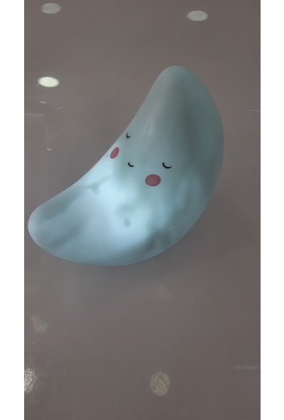 Mahi Max Yarım Ay Şeklinde Dekoratif Gece Lambası