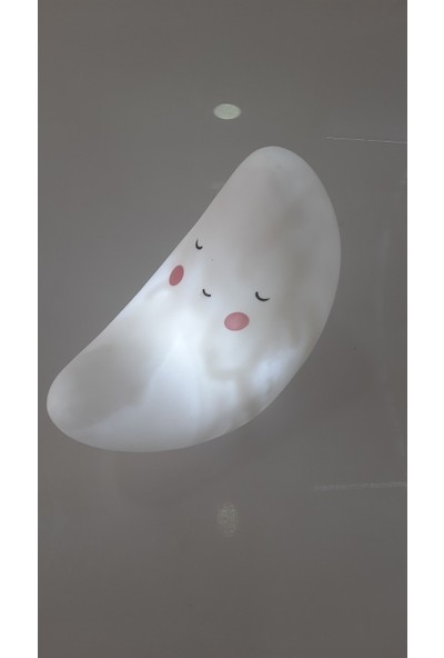 Mahi Max Yarım Ay Şeklinde Dekoratif Gece Lambası