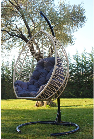 Piranlar Miraje Bahçe - Teras - Balkon Salıncağı - Armut Salıncak