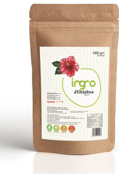 İngro Hibiskus 1000 g İngro Hibiskus 1000 g
