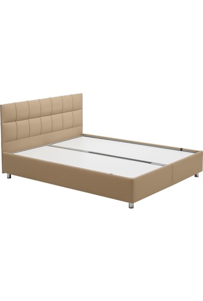 Yataş Bedding Somni - Deep Baza Başlık Seti Çift Kişilik - 160X200 Cm Kumaş - Bej Yataş Bedding Somni - Deep Baza Başlık Seti Çift Kişilik - 160X200 Cm Kumaş - Bej