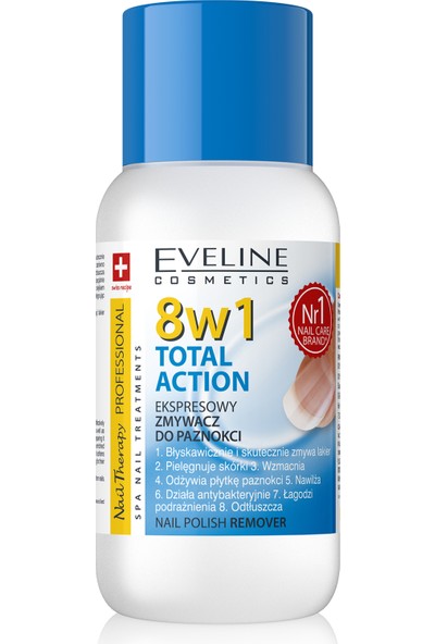 EVELİNE Asetonsuz Oje Çıkarıcı 8 i 1 Arada