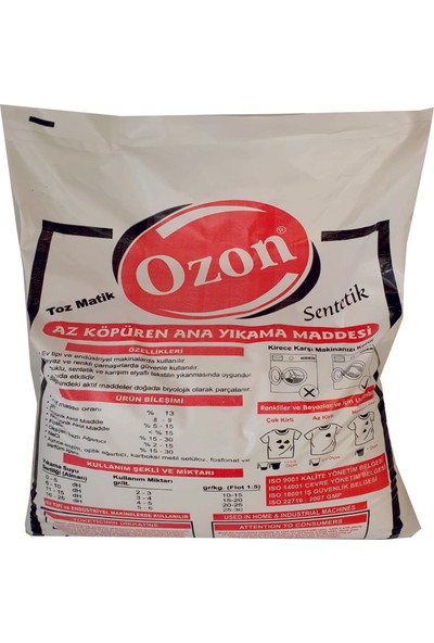 Ozon Az Köpüren Toz Matik 20 kg Ozon Az Köpüren Toz Matik 20 kg
