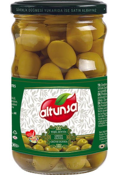 Altunsa Yeşil Zeytin Domat 350 gr