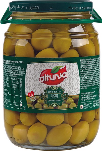 Altunsa Yeşil Zeytin Domat 1450 gr