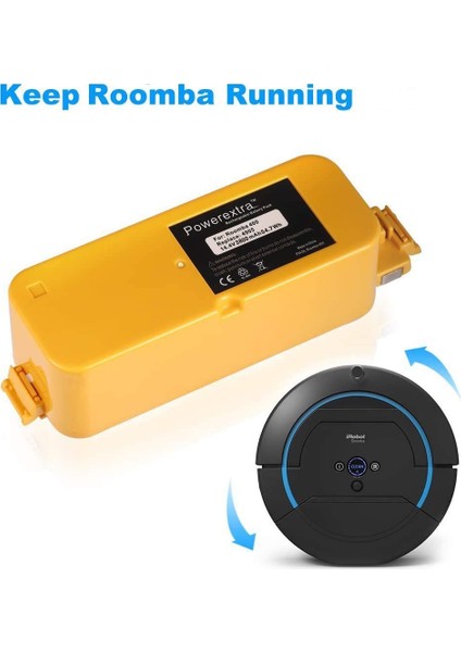 Power Extra Irobot Roomba 400 Serileri Için Batarya Fiyatı
