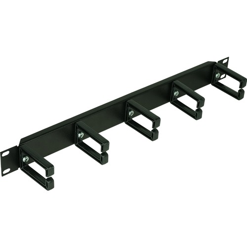 Canovate 1u 19'' Metal Kancalı Yatay Kablo Organizer Siyah Fiyatı