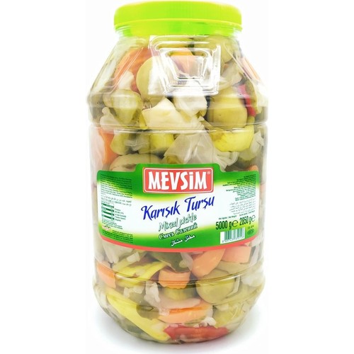 Mevsim Turşu Karışık 5000 gr Fiyatı - Taksit Seçenekleri