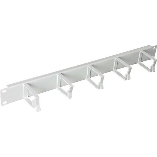 Canovate 1u 19'' Metal Kancalı Yatay Kablo Organizer Gri Fiyatı