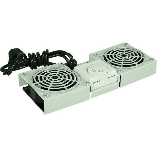 Canovate 2li Rack Kabinet Fan Modülü Termostatlı Duvar Tipi Fiyatı