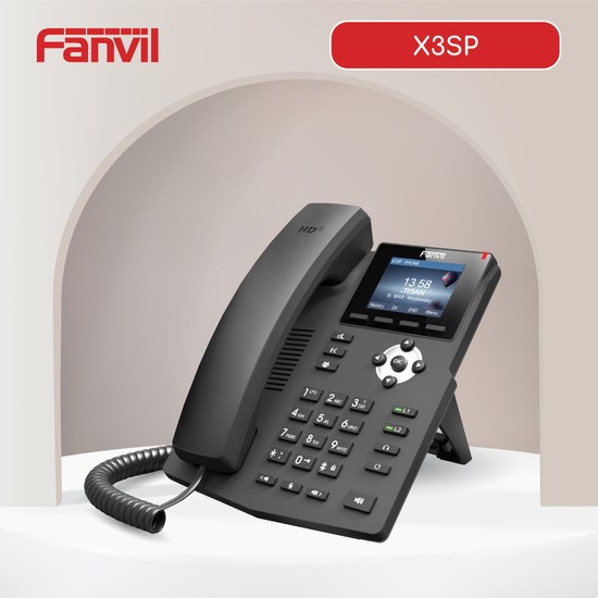 Fanvil X3SP Renkli Ekran IP Masaüstü Telefon (Poe) Fiyatı