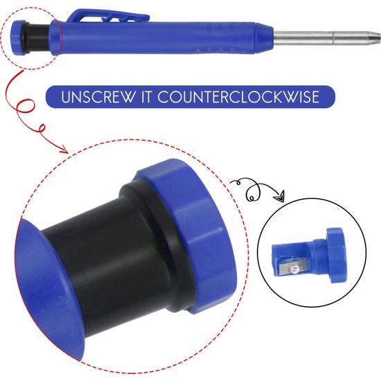 Jelang Mekanik Kurşun Kalemler-2 x Ahşap Işleme Kalemleri (1 Fiyatı