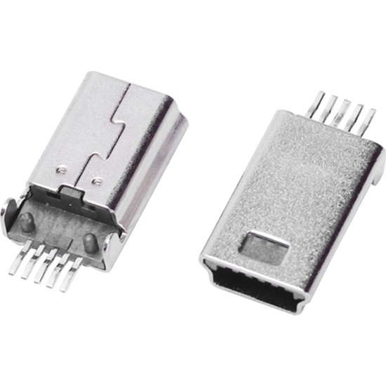 Pergyi 10 Adet Mini USB Tip B Erkek 180 Derece 5 Pin Smd Smt Fiyatı