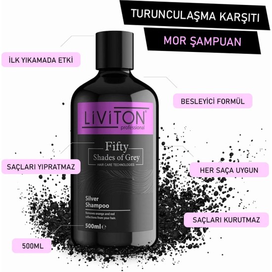 Liviton Professional Mor Şampuan Onarıcı Bakım Etkili, Fiyatı