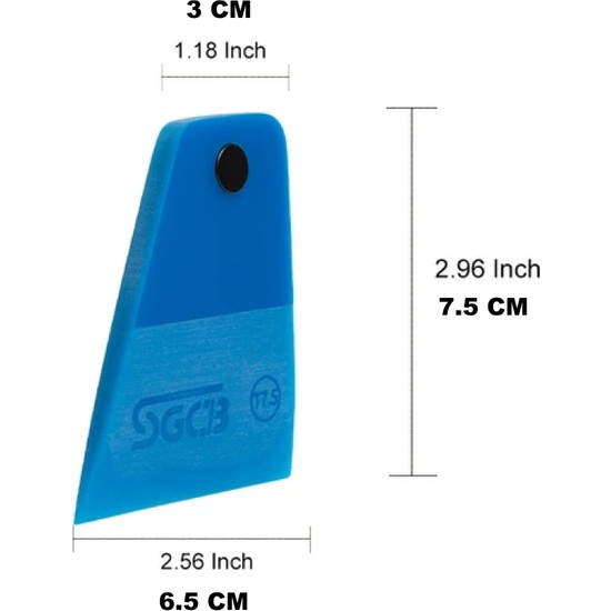 Sgcb Sağ Açılı Trapez Mıknatıslı Tpu Ragle 6,5 cm Ppf - Fiyatı