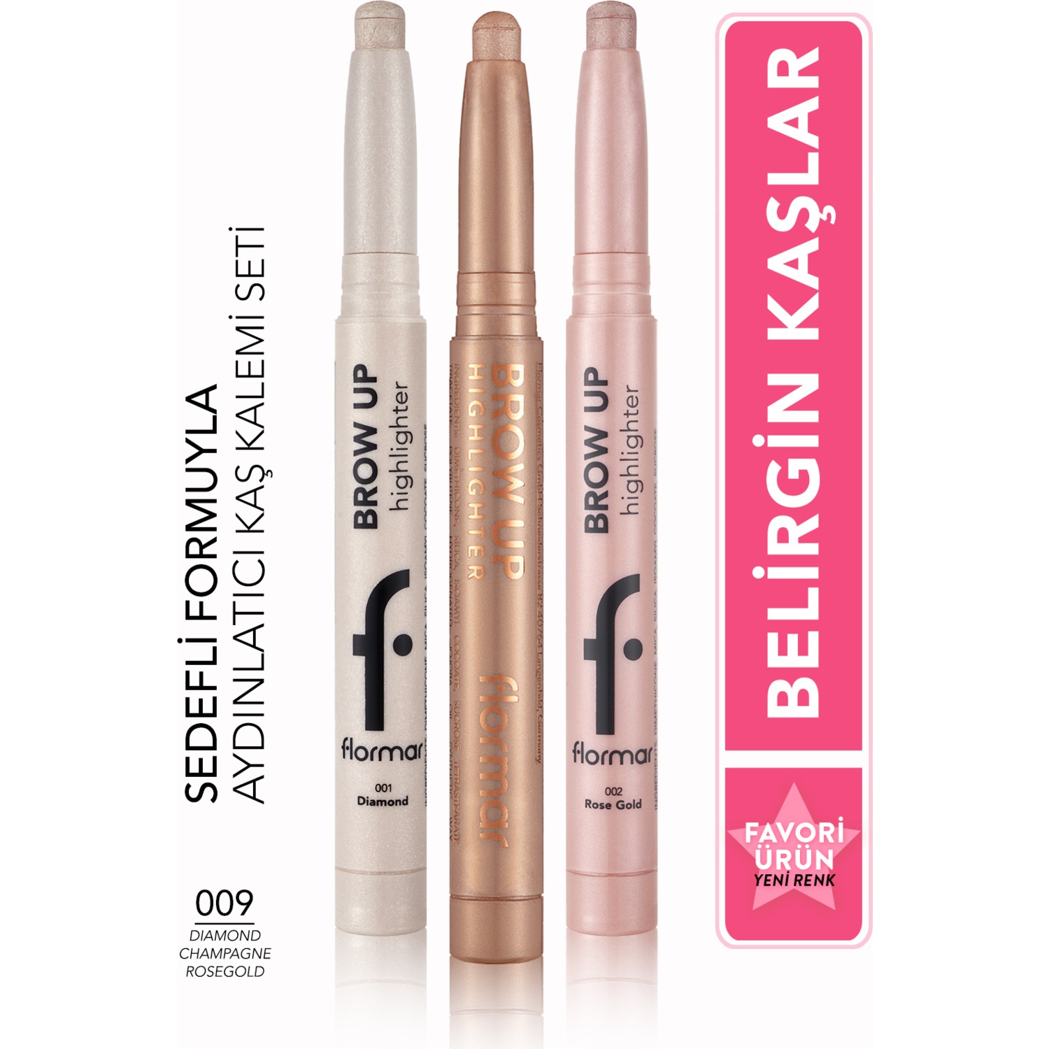 Flormar Kremsi Dokulu Brow Up Highlighter Pencil Aydınlatıcı Fiyatı