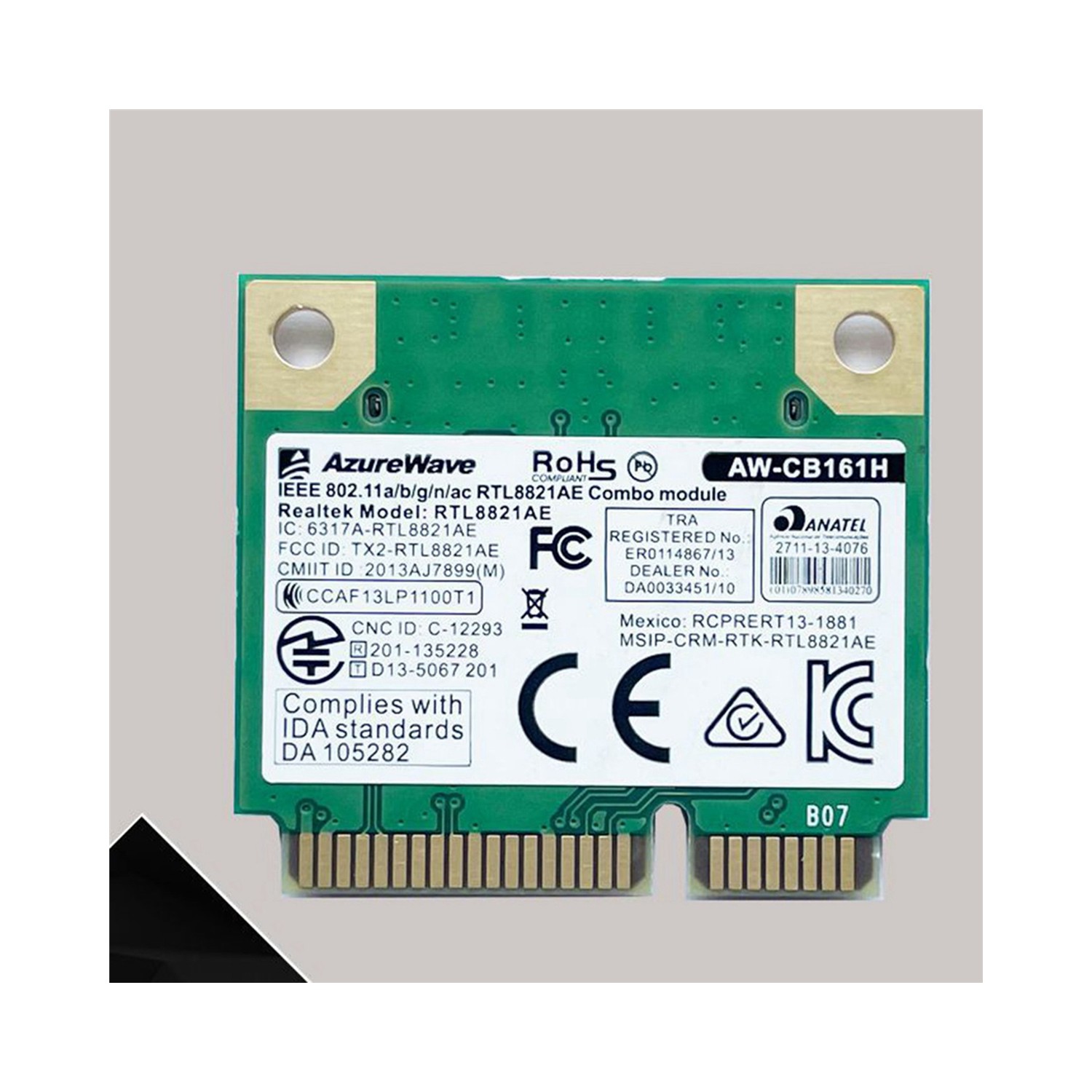 Humble Çift Bantlı Realtek RTL8821 AW-CB161H Wifi Kartı Fiyatı