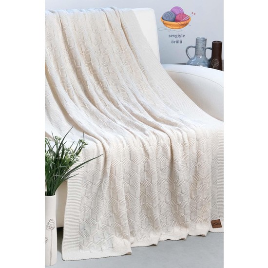 Dalisa Örgü Dekoratif Şal Koltuk Şalı Tv Örtüsü Bahçe Örtüsü Fiyatı