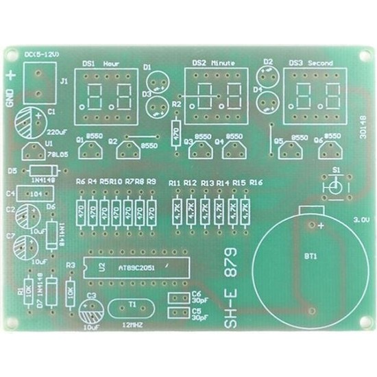 Trucks Habby Dıy Kitleri AT89C2051 Elektronik Saat Dijital Fiyatı