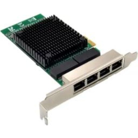 Open Smart 4 Port Intel 82571EB-T4 1gbe Pcıe X1 Ethernet Fiyatı