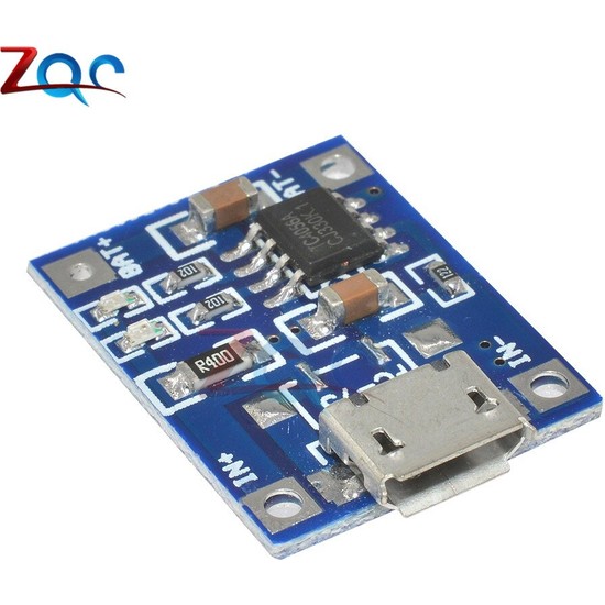 Adet Tip-C Mikro Mini USB 5 V 1A 18650 TP4056 Li-Ion Lityum Fiyatı