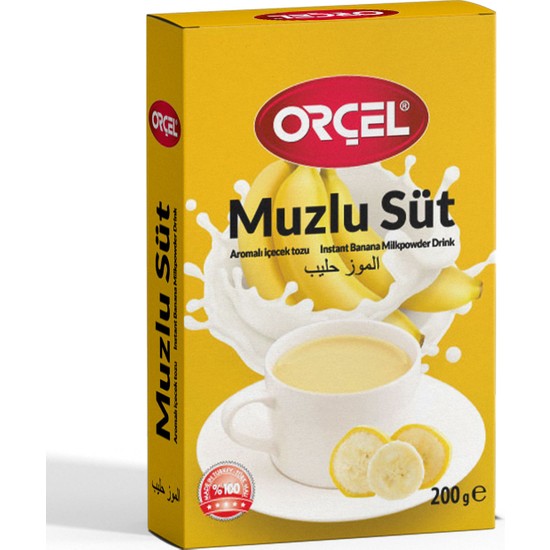 Orçel Sicak Çikolata 250 gr + Muzlu Süt 200 gr + Salep 200 Fiyatı