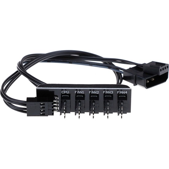 Humble 40CM 1 Ila 5 4-Pins Pwm Cpu Soğutucu Fan Splitter Fiyatı