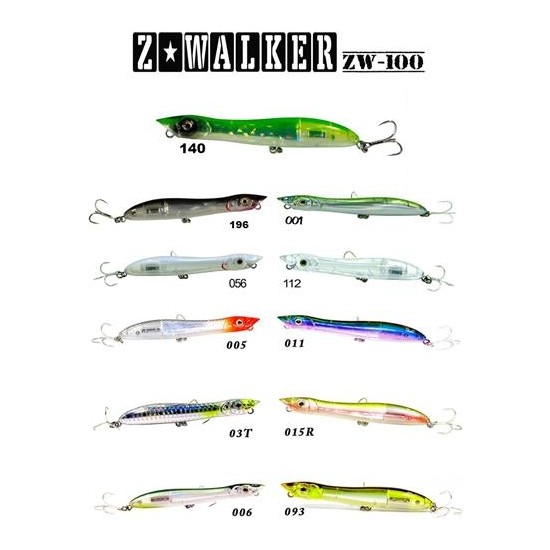 Fujin Z-Walker 100MM 11GR Su Üstü Maket Balık 006 Miror Fiyatı