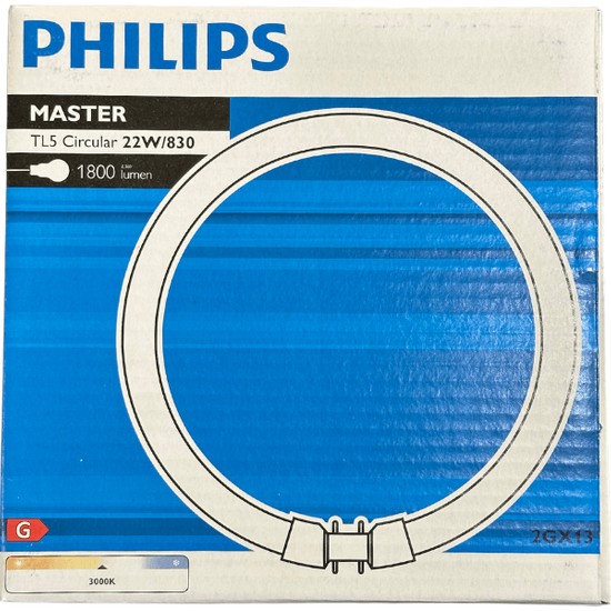 Philips Master Tl5 Circular 22W 830 3000K (Sarı Işık) 2GX13 Fiyatı