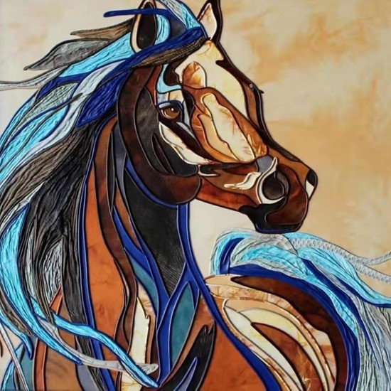 Modexx Canvas Mozaik At Boyama Seti Kasnaklı 60 x 75 cm Fiyatı