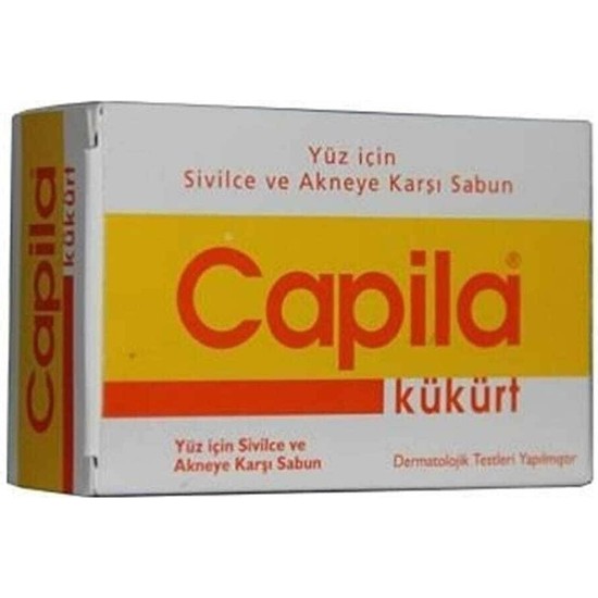 Capila Kükürtlü Sivilce ve Akneye Karşı Sabun 90 gr Fiyatı