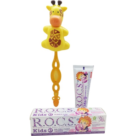 Rocs R.o.c.s. Kids 4-7 Yaş Komple Ağız Bakım Seti -Balon Fiyatı