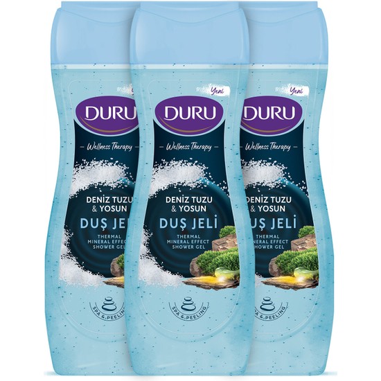 Duru Wellness Therapy Deniz Tuzu & Yosun Duş Jeli 3X450ML Fiyatı