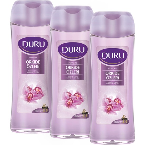 Duru Perfume Dus Jeli Orkide Özleri 450 ml X3 Adet Fiyatı