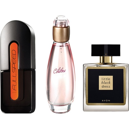 Avon Fullspeed Edt 75 ml + Celebre Edt 50 ml + Little Black Fiyatı