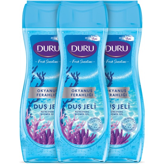 Duru Fresh Sensations Okyanus Ferahlığı Duş Jeli 3X450ML Fiyatı