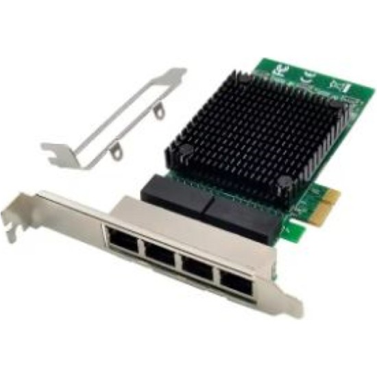 Open Smart 4 Port Intel EXPI9404PT 1gbe Pcıe X1 Ethernet Fiyatı