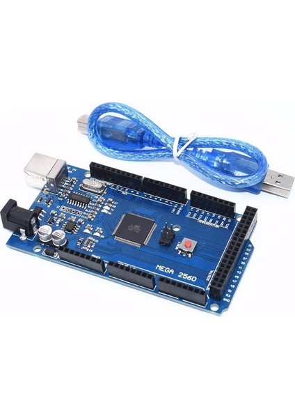 Rob Ada Arduino Mega R3 Klon 2560 + USB Kablo Fiyatı